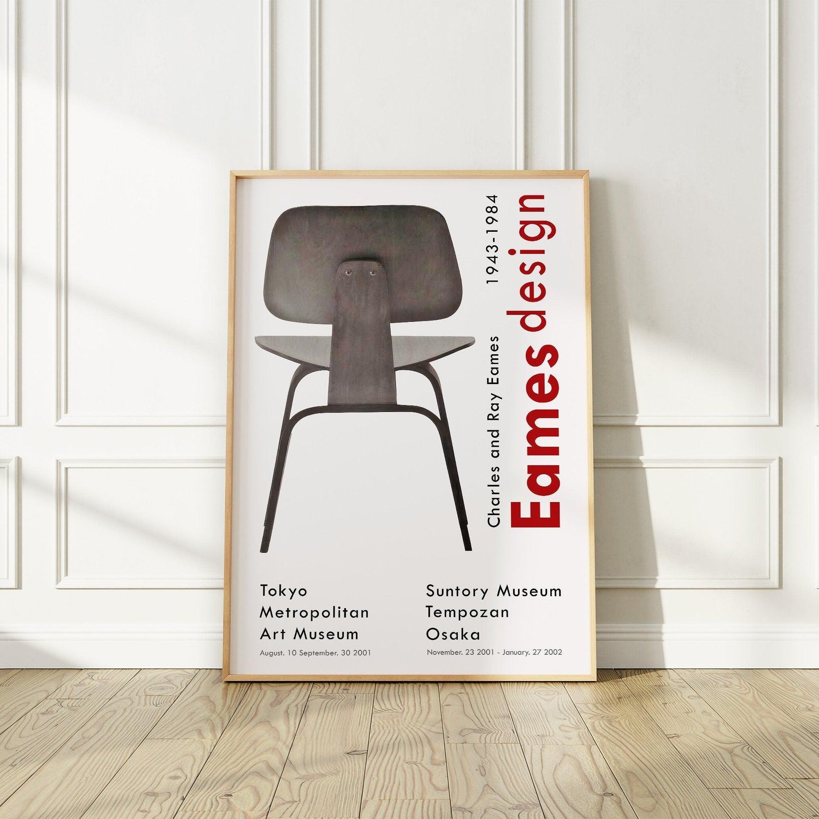 Charles and Ray Eames 2001 Exhibition Poster – Poster Print Gang